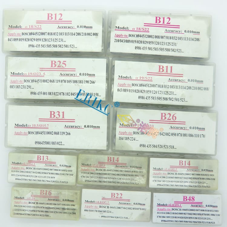 BOSCH CRI CRIN Injector Adjusting Shim Kit 600pcs | Diesel Injector ...