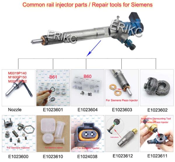 Siemens VDO (Continental) Piezoelectric Diesel Injectors: Structure ...